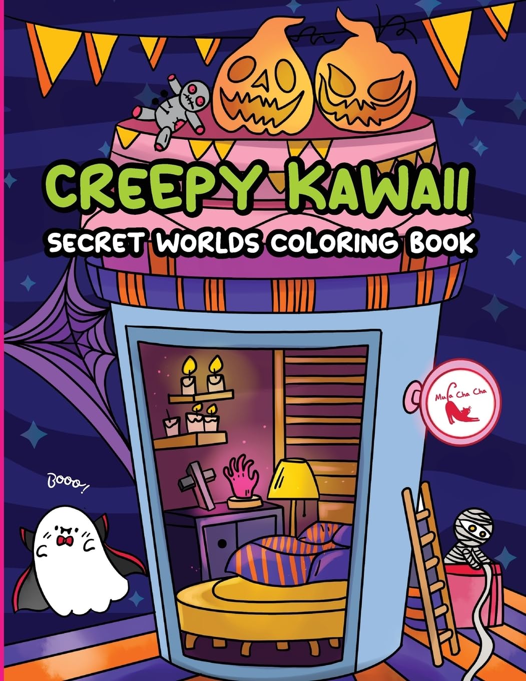 Amazon.com: Creepy Kawaii Secret Worlds Coloring Book: A Coloring Book ...