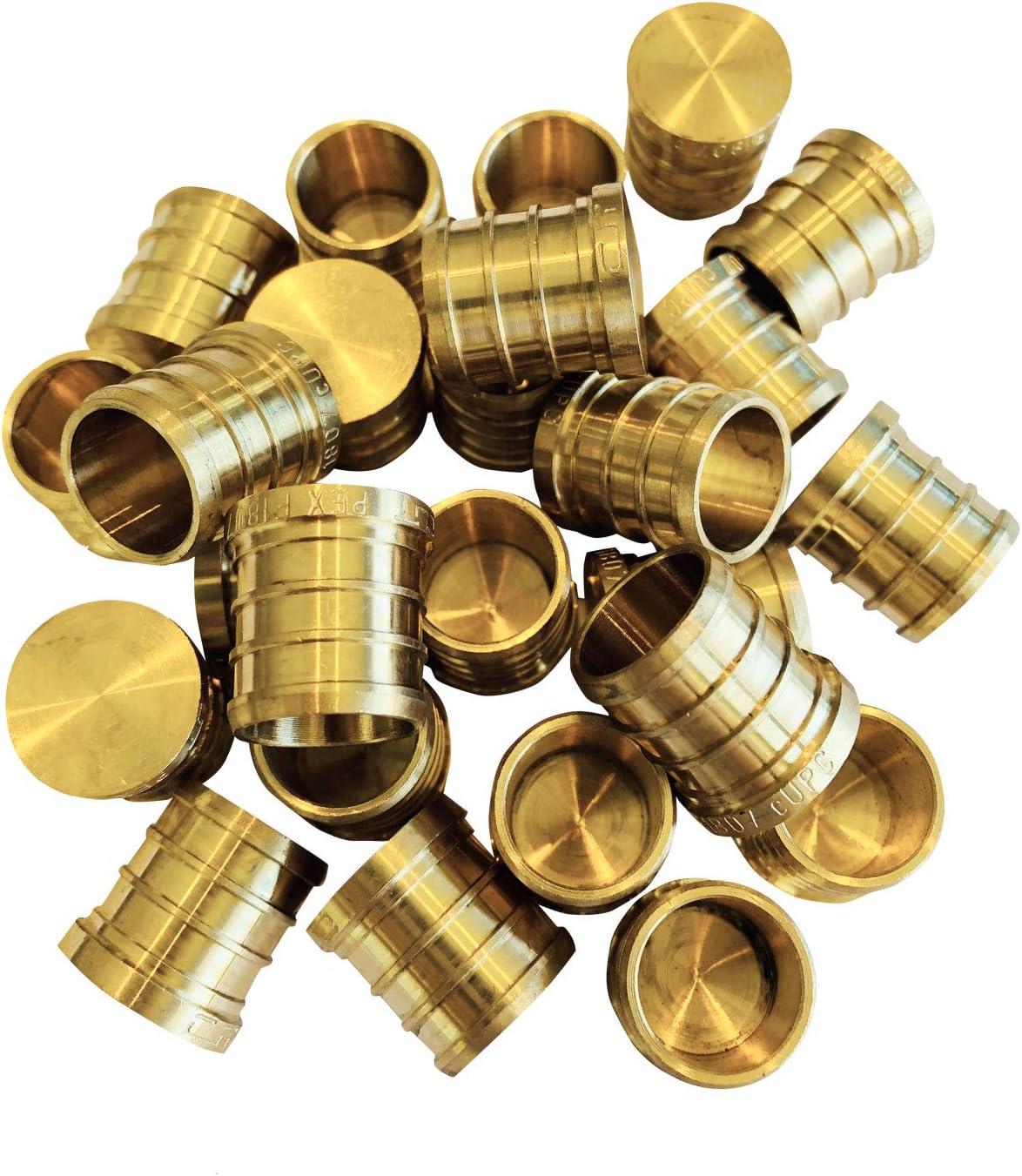 Amazon.com: WELWIK 6pcs PVC Plastic 3/8 Inch Pex Barb Plug End Cap Pipe ...