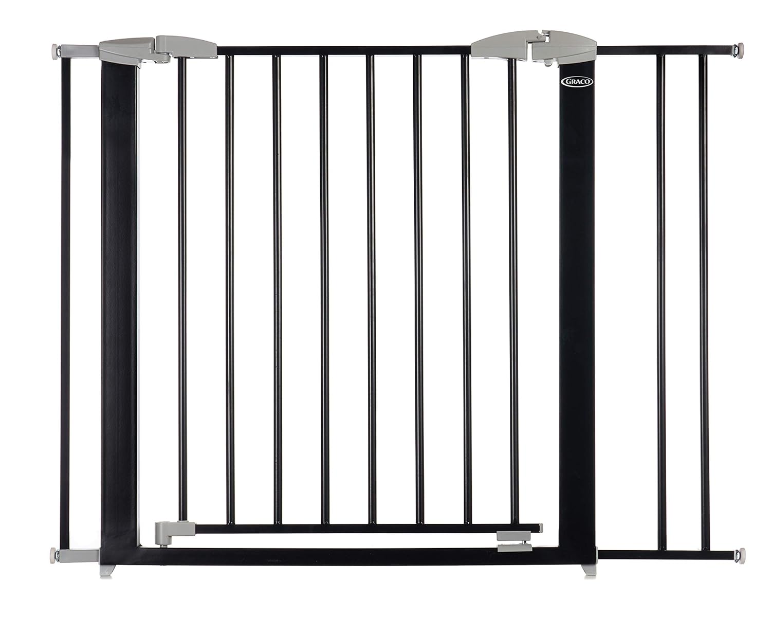 Amazon.com: Graco Safe n' Secure Walk-Through Metal Safety Gate (Black ...