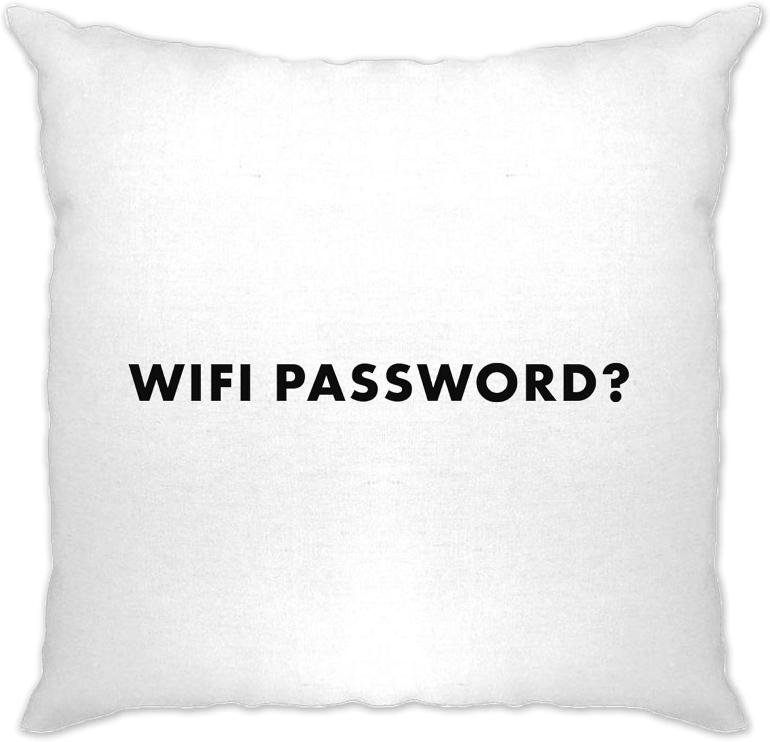 Amazon.com: Tim And Ted Novelty Nerdy Cushion Cover WiFi Password ...