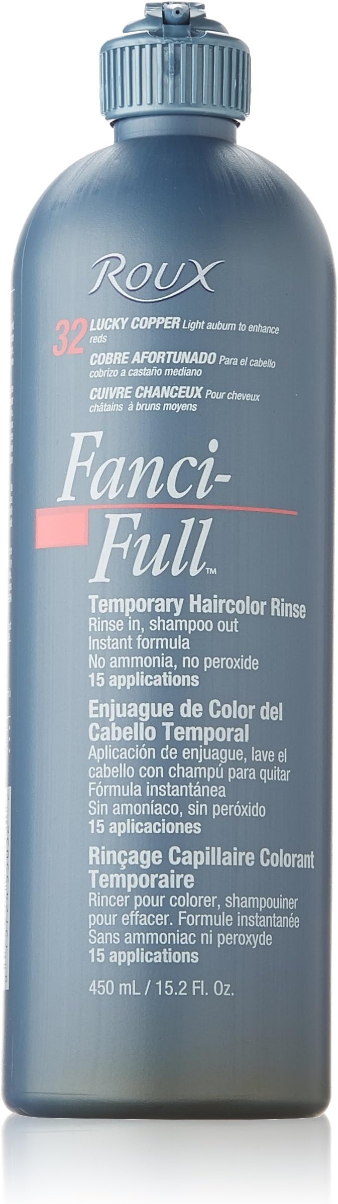 Amazon.com : ROUX Fanci-Full Rinse Temporary Hair Color Bashful Blonde ...