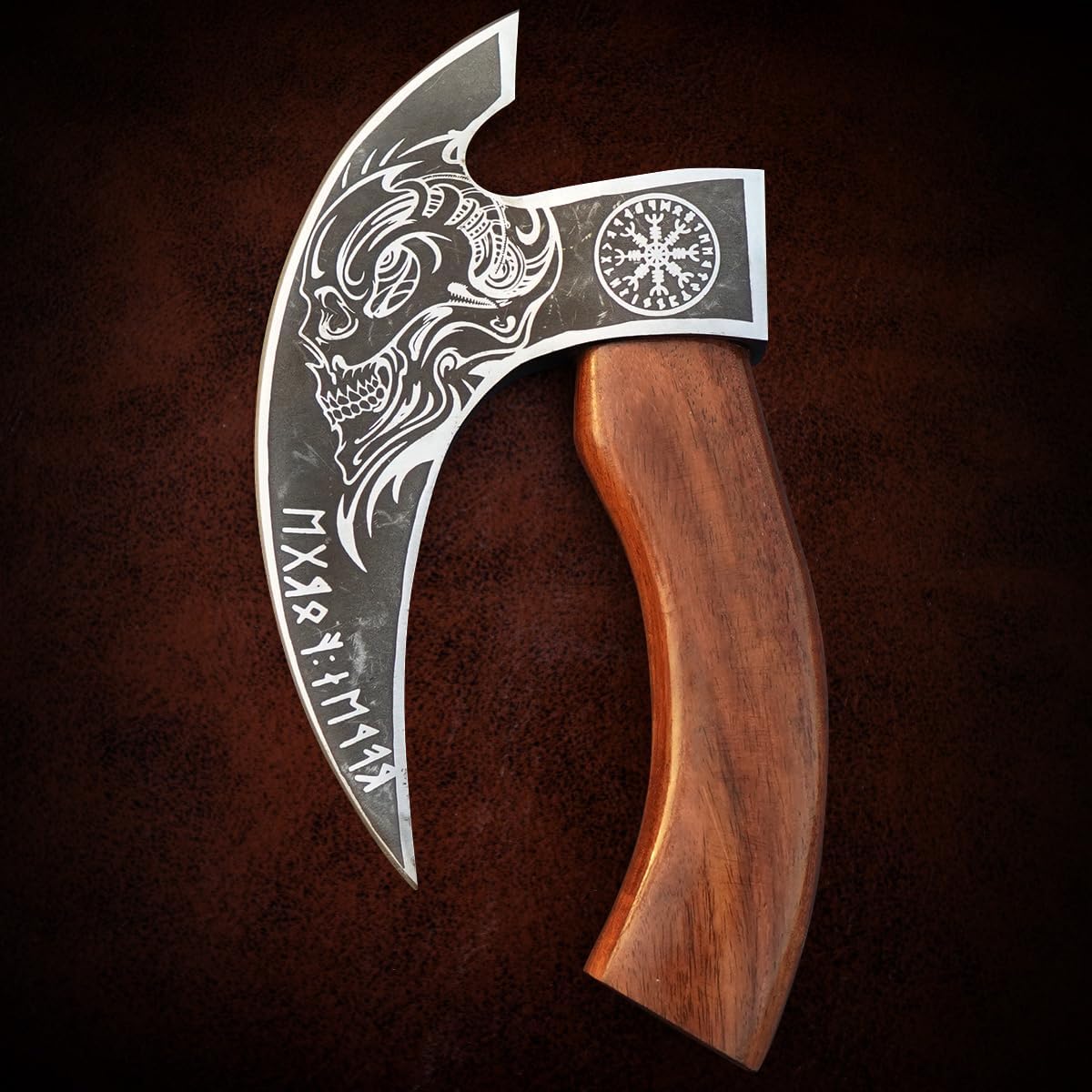 Amazon.com: Edgelandknives® Multipurpose Viking Pizza Axe with Sheath ...
