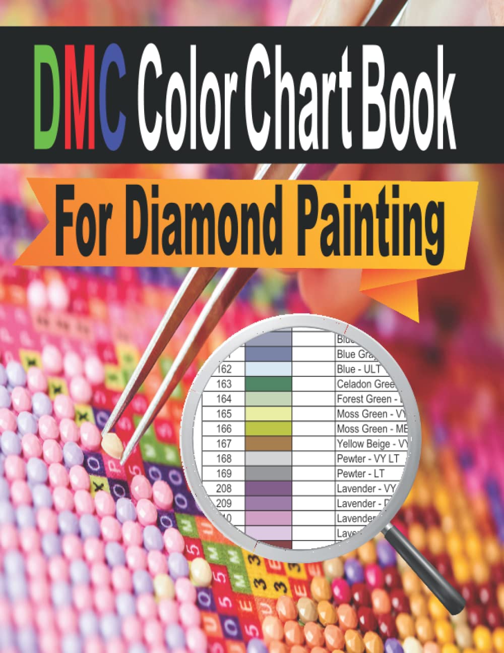 Buy DMC Color Chart Book For Diamond Painting The Full DMC Threads