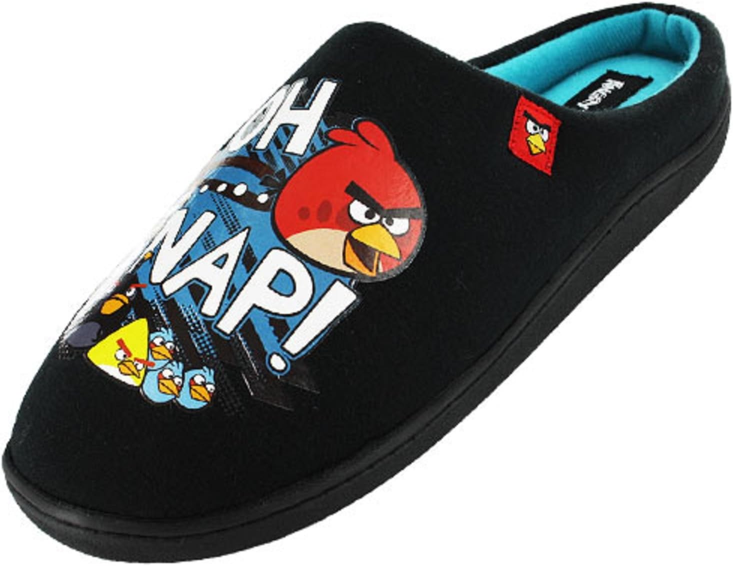 Mens Angry Birds Oh Snap Mule Slippers (7 UK Adult): Amazon.co.uk: Fashion