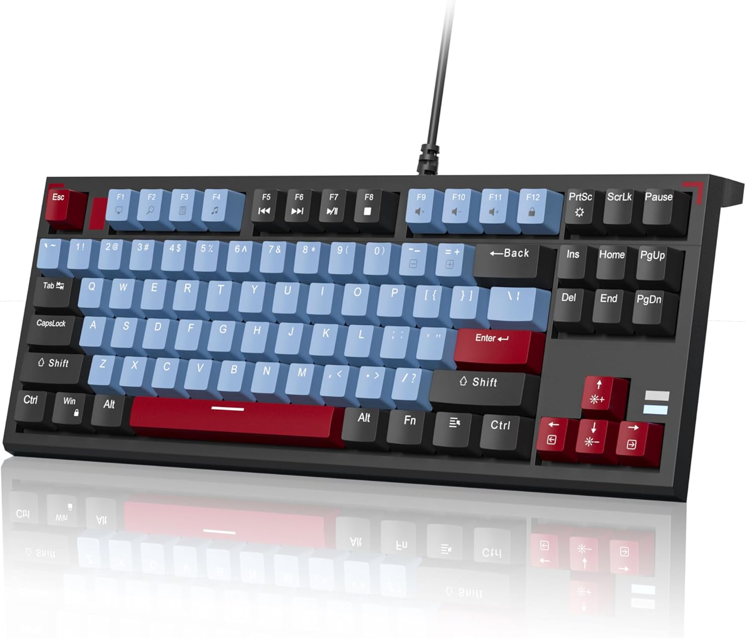 MageGee Mechanical Keyboard, SKY87 Compact TKL Wired Nepal | Ubuy