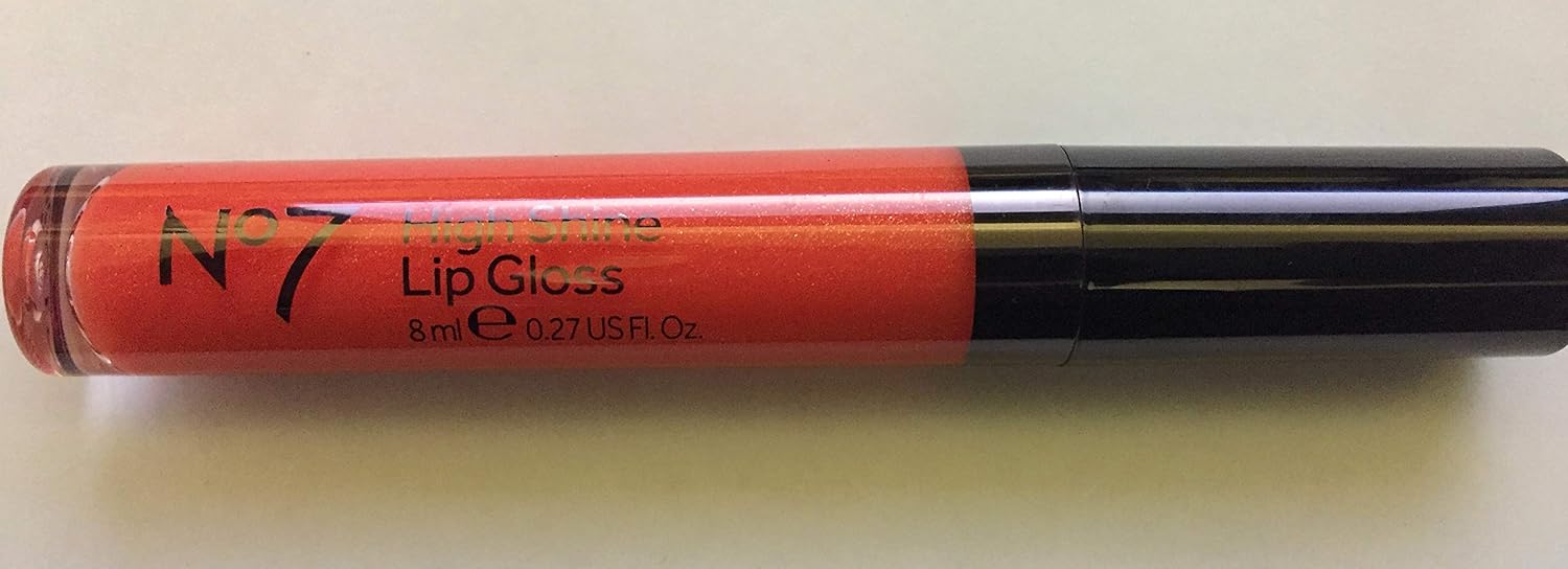 Amazon.com : No7® High Shine Lip Gloss Grapefruit Shimmer - .30oz ...