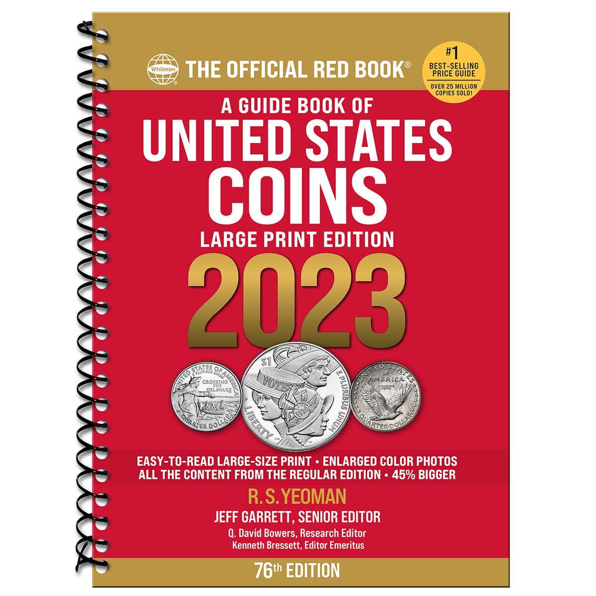 A Guide Book of Red Book US Coins Large Print (Guide Book of United ...