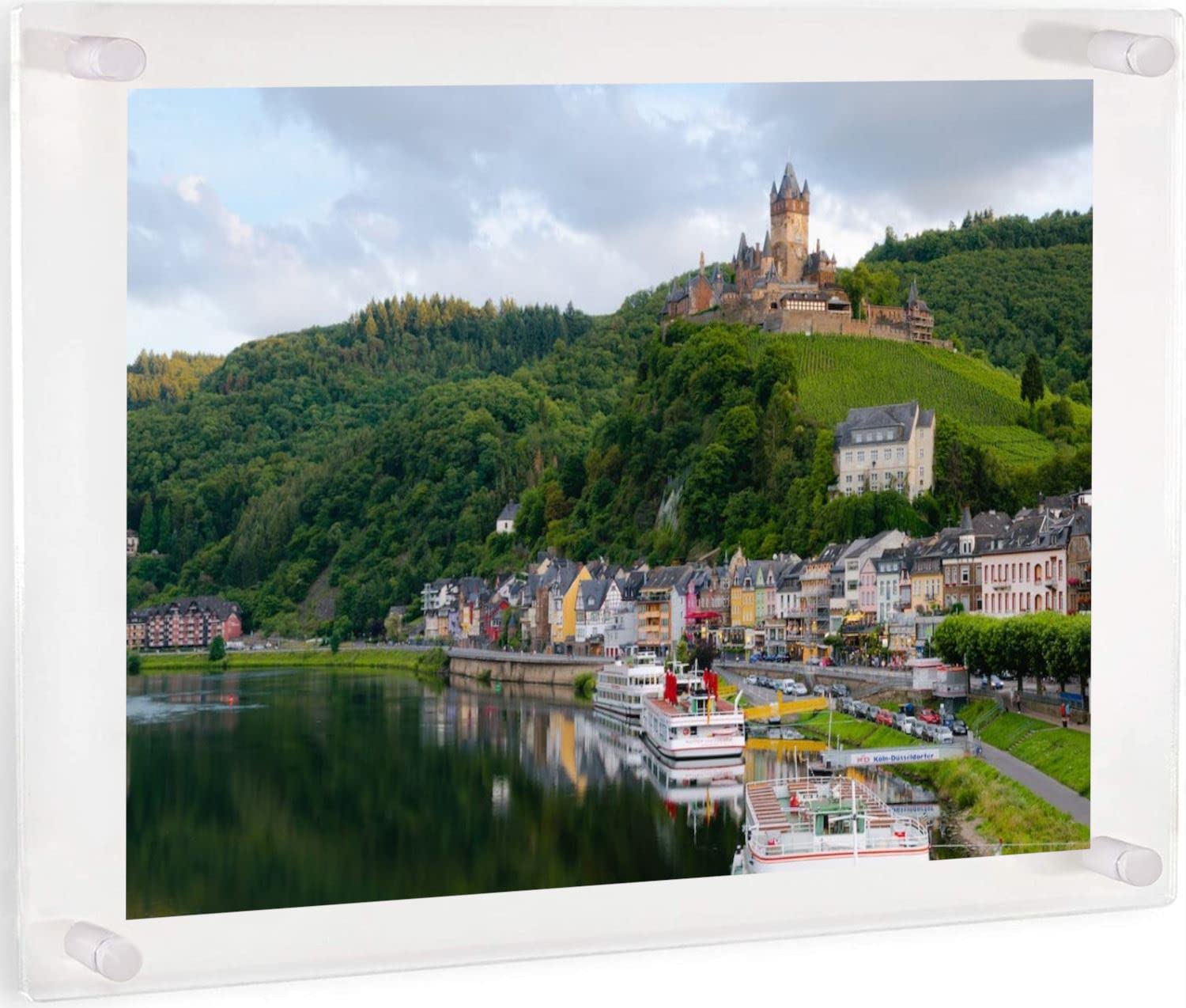Amazon.com - (20" x 24") Clear Acrylic Wall Mount Floating Picture ...