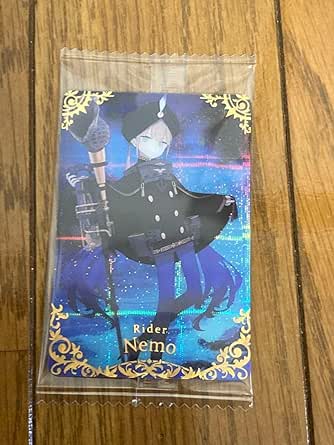 Amazon.co.jp: FGO Twin Wafer Nemo Cards| : Toys & Games