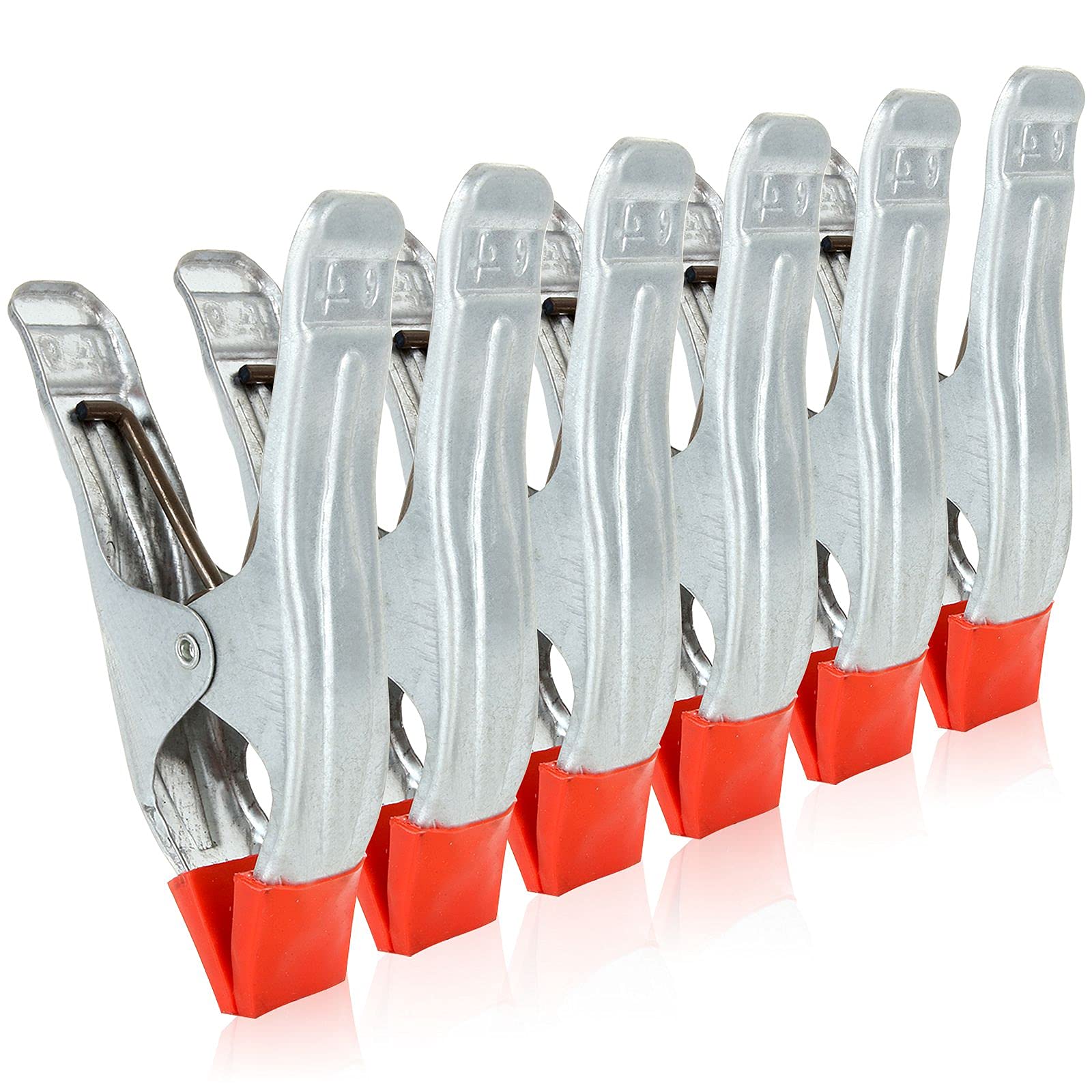 12pack 6 Inch Metal Spring Clamp Clamps Heavy Duty Rubber | Desertcart ...