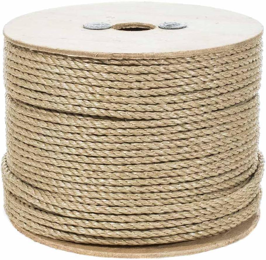 Rope & Cord | Pro-Manila Rope (UnManila) – 3 Strand Twisted Tan Cord ...