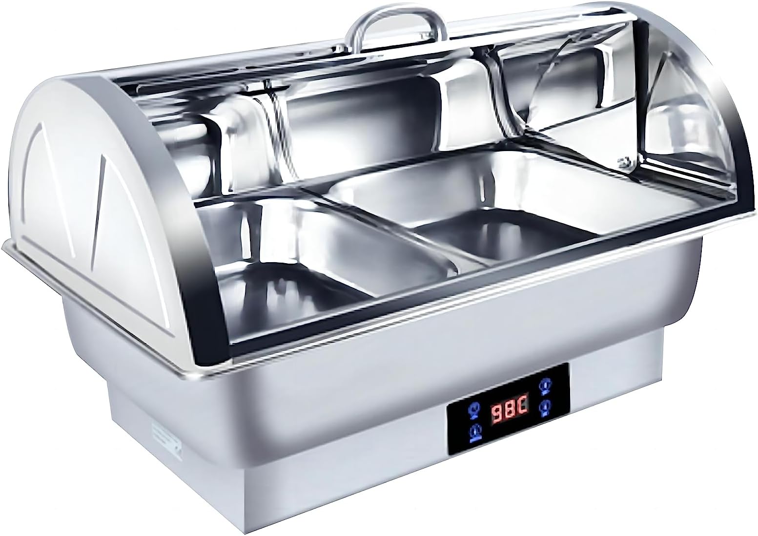 Amazon.co.jp: Kurflo Buffet Server, Thermal Cooking Pot, Temperature ...