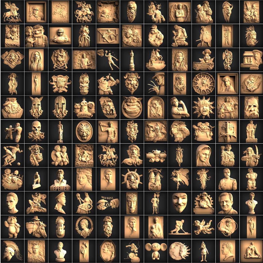 Ultimate Characters Mega Bundle 140+ 3D STL File Instant Digital ...