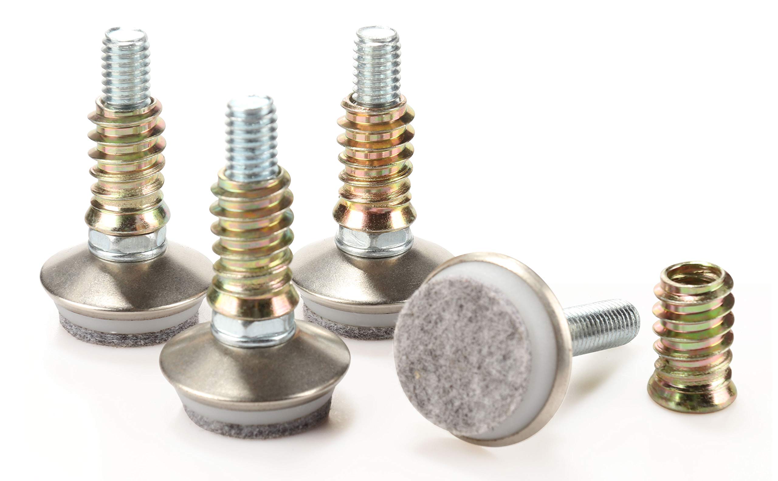 Snapklik.com : HOTTARGET Furniture Levelers - Adjustable Leveling Legs ...