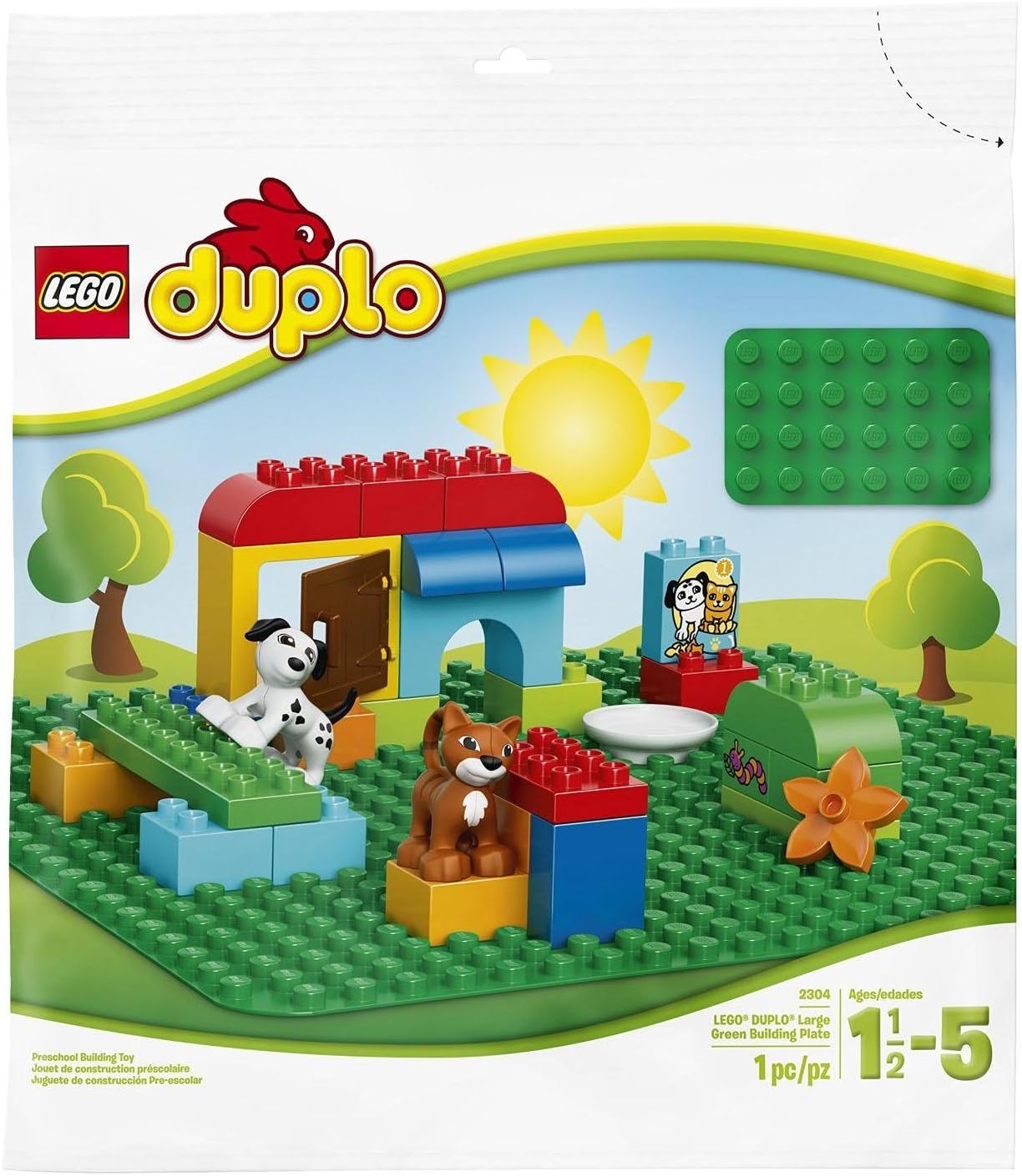 LEGO Large Green Building Plate (15" X 15") : Amazon.co.uk: Toys & Games