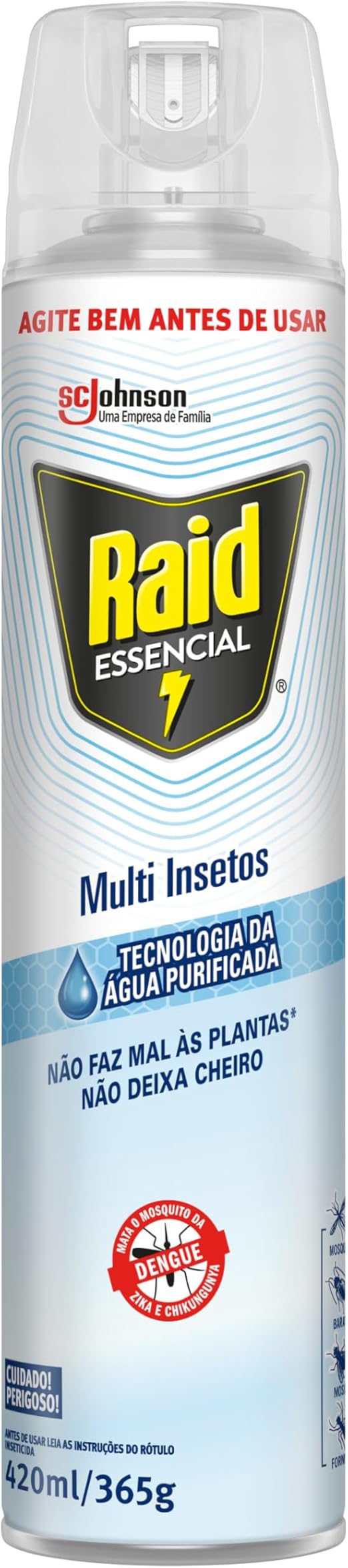 Raid Essencial Inseticida Aerosol Multi Insetos Leve Mais Pague Menos ...