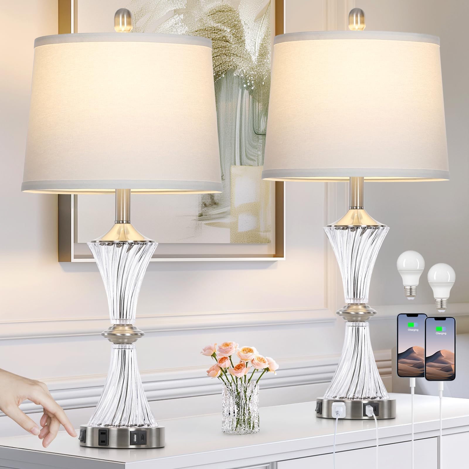 OK Lighting OK-5149T 30.00" H Moiselle Table Lamp - Amazon.com