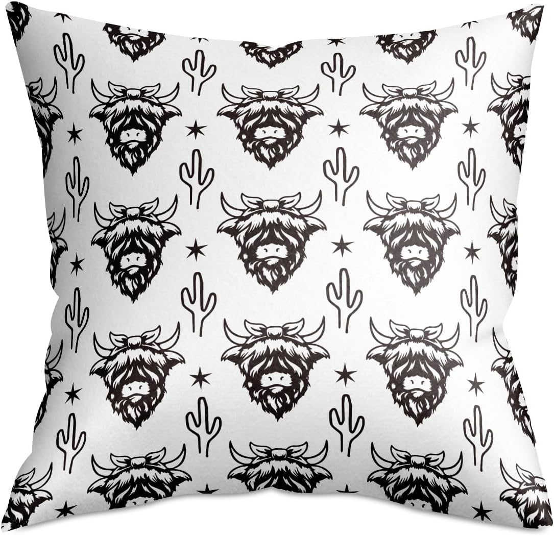 Amazon.com: Western Pillow Covers Cowgirl Western Bedroom Decor Western ...
