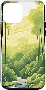 Amazon.com: iPhone 12 mini Bamboo Spectrum Unveiled A Chromatic Forest ...