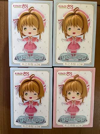 Amazon.co.jp: Cardcaptor Sakura Kinomoto Sakura Genipop Figure 2 Types ...