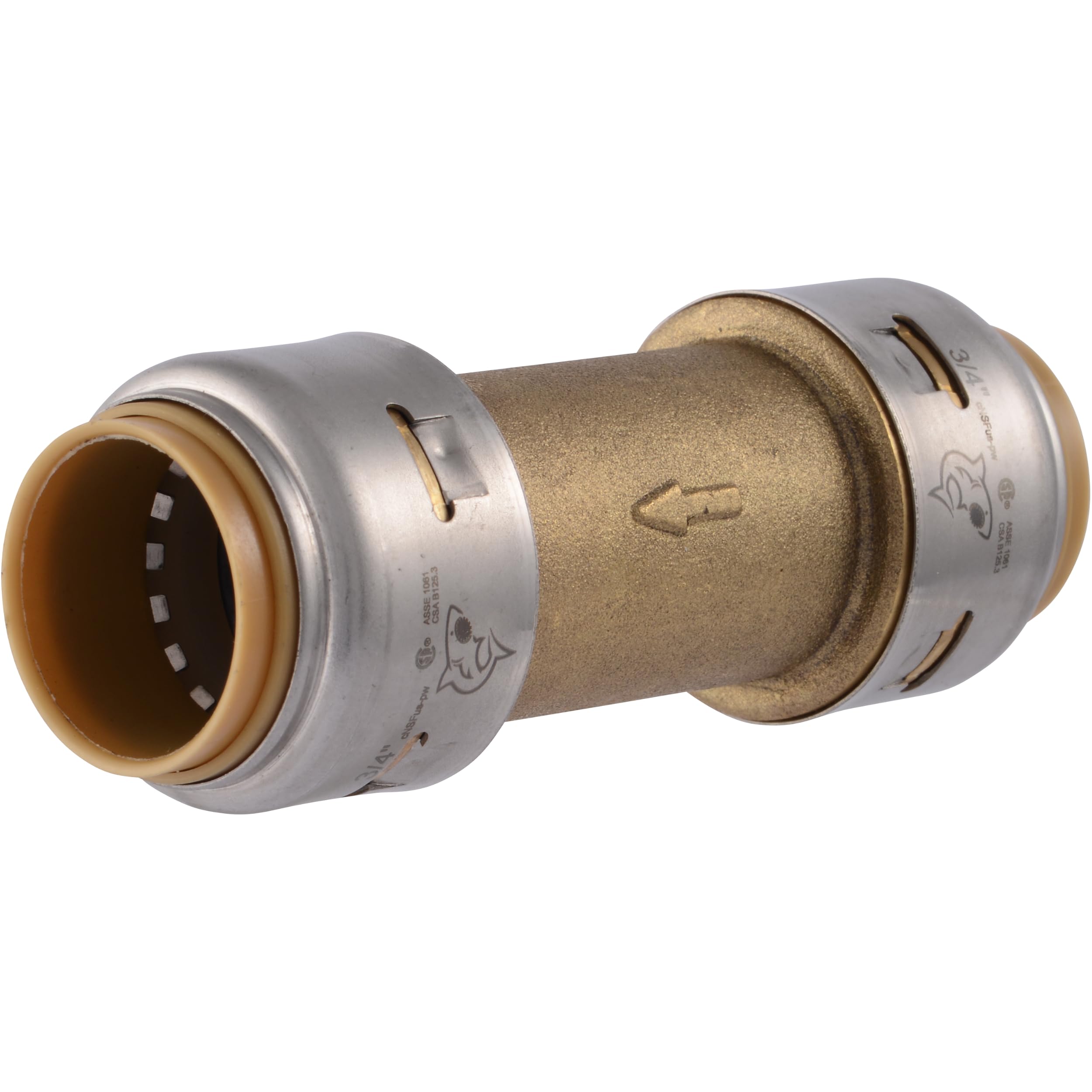 Amazon.com: SharkBite Max 3/4 Inch Check Valve, Push to Connect Brass ...