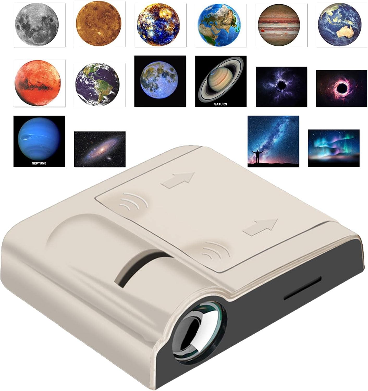 Galaxy Light Projector, ABS Night Light Planetarium Star Projector ...