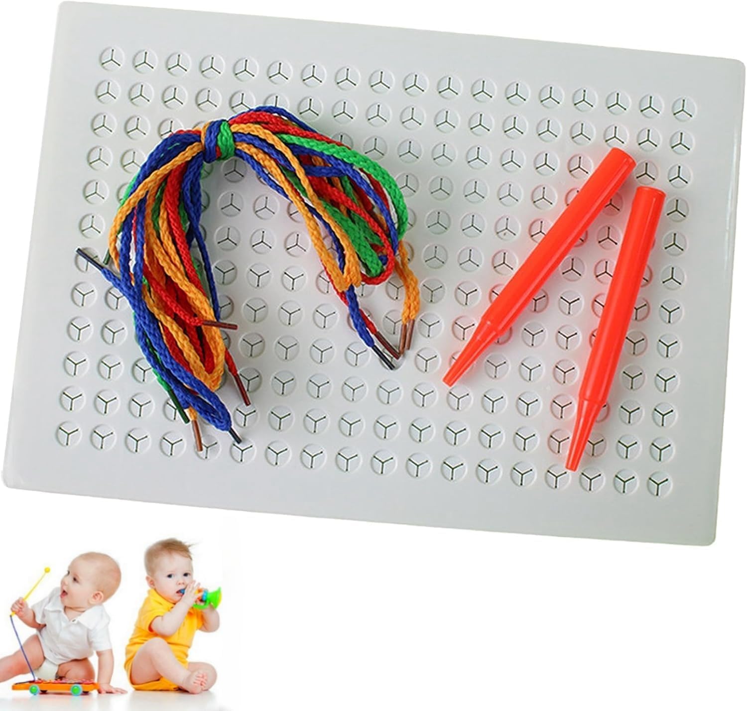 Amazon.com: DIY Children's String Weaving Drawing Board, String Art Kit ...