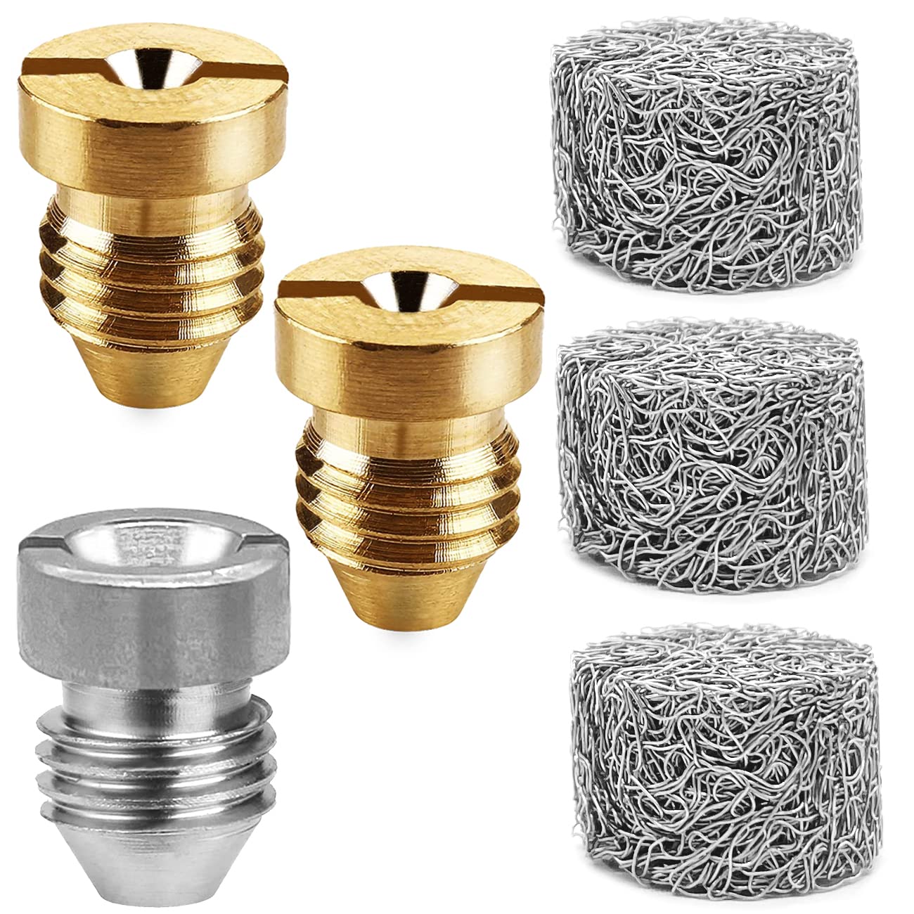 Amazon.com: 3 Pack 1.1 mm Foam Cannon Orifice Nozzle Tips and 3 Pieces ...