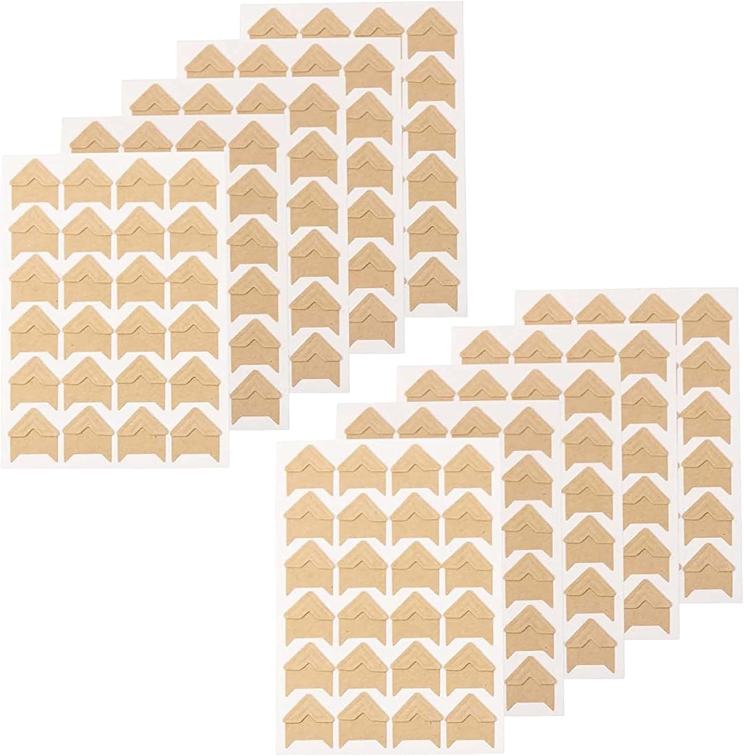 240 PCS Photo Corners, Photo Corners for Scrap Book, Self-Adhesive ...