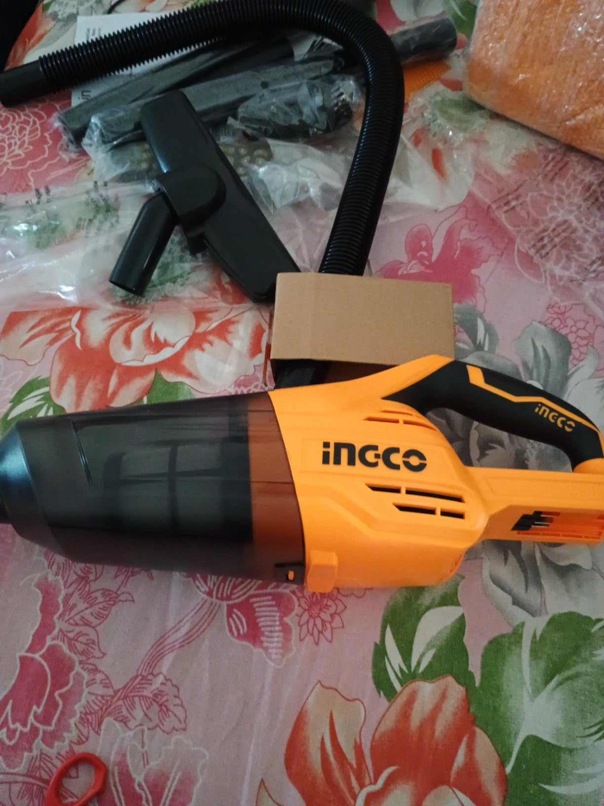 Ingco 20V Cordless Handheld Vacuum (Tool Only) CVLI2001A : Amazon.in ...
