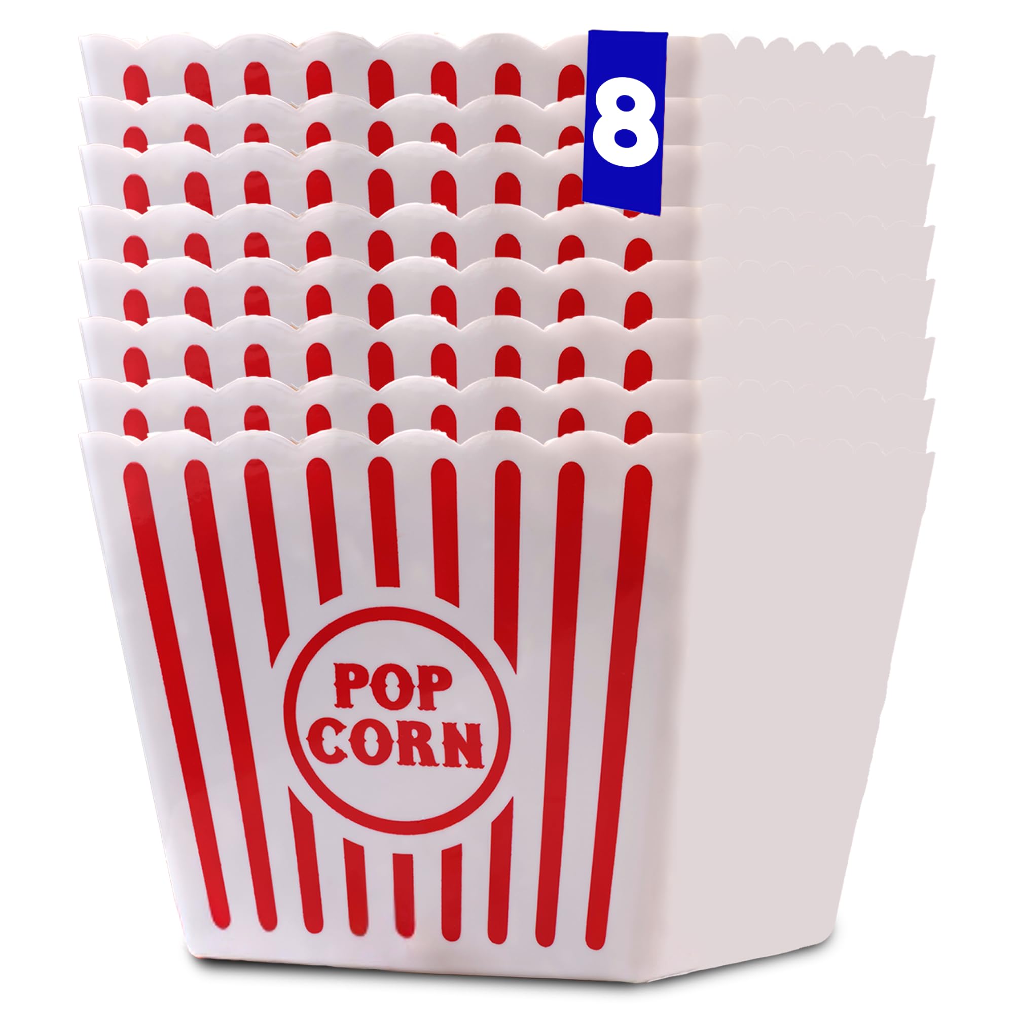 Snapklik.com : Movie Night Popcorn Containers For Theater, Cinema, And ...