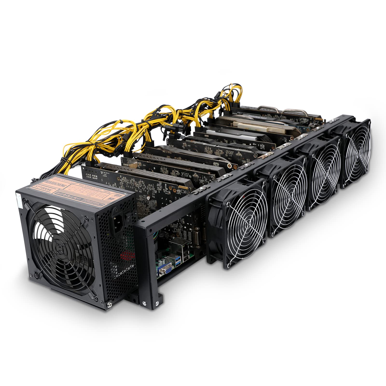 8GPU Mining rig B85 Full Mining rig Machine, Used to Build The Mining ...