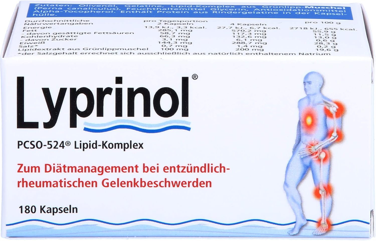 Lyprinol Capsules Pack of 180 : Amazon.de: Health & Personal Care