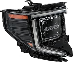 Amazon.com: waltyotur Passenger Side Headlamp Assembly Replacement for ...