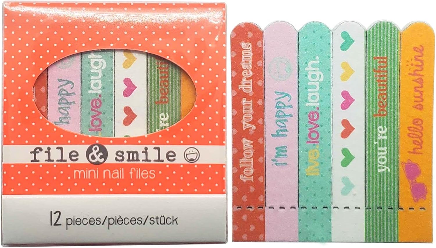 Amazon.com : Mini Nail File Set - Professional Manicure Kit for Natural ...