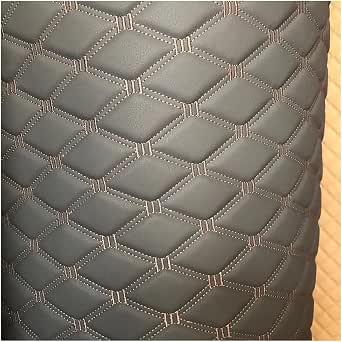 Amazon.com: Diamond Quilted Foam Faux Leather Vinyl Fabric Upgraded Non ...