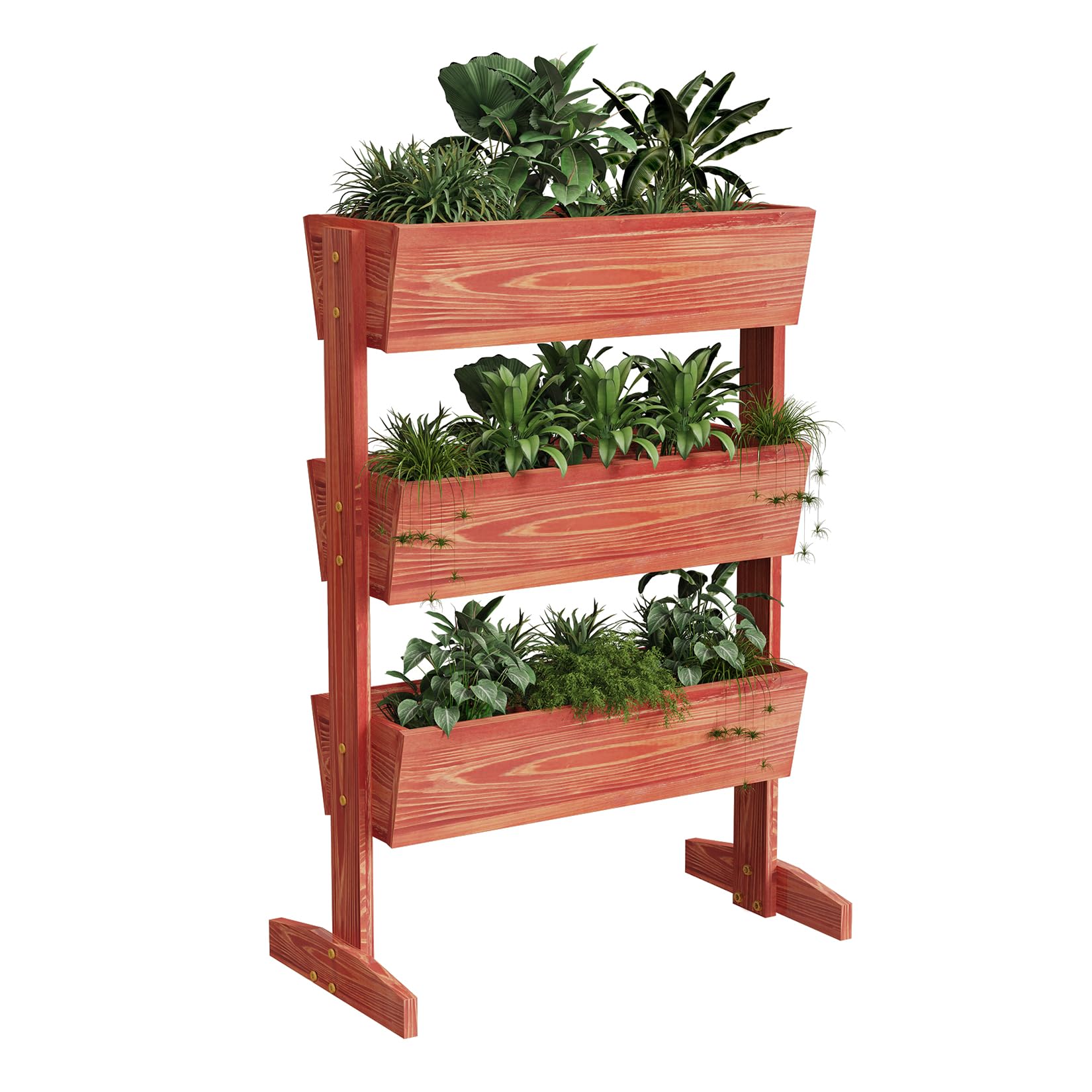 Vertical Wood Planter Boxes Summerglade Wooden Trellis Panel With