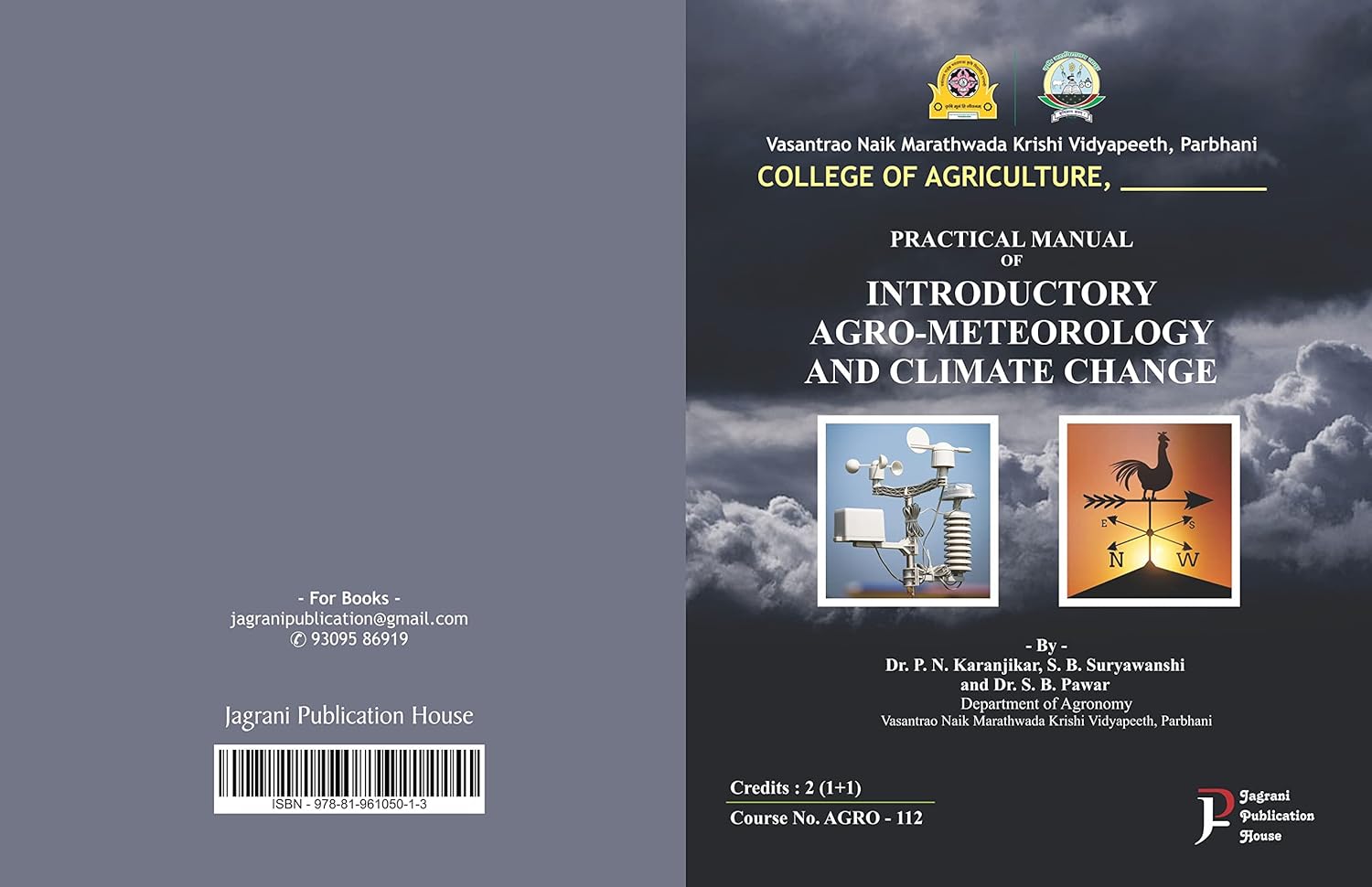 Practical Manual of Introductory Agro- Meteorology and Climate Change ...