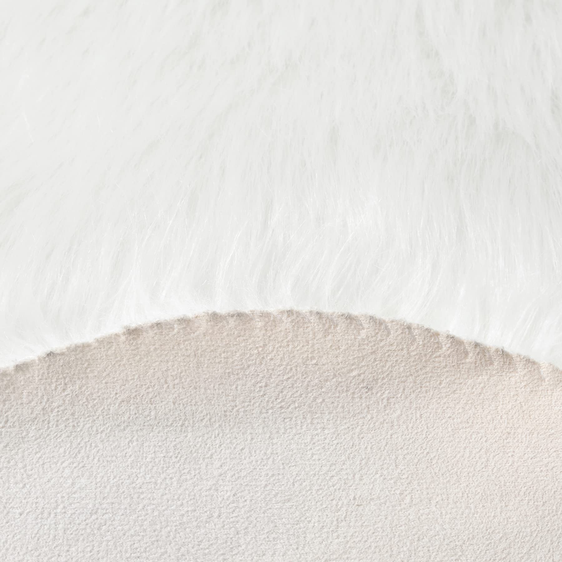 CKLZSAY Super Soft Fluffy Deluxe Rug Faux Fur Sheepskin Area Rug Home ...