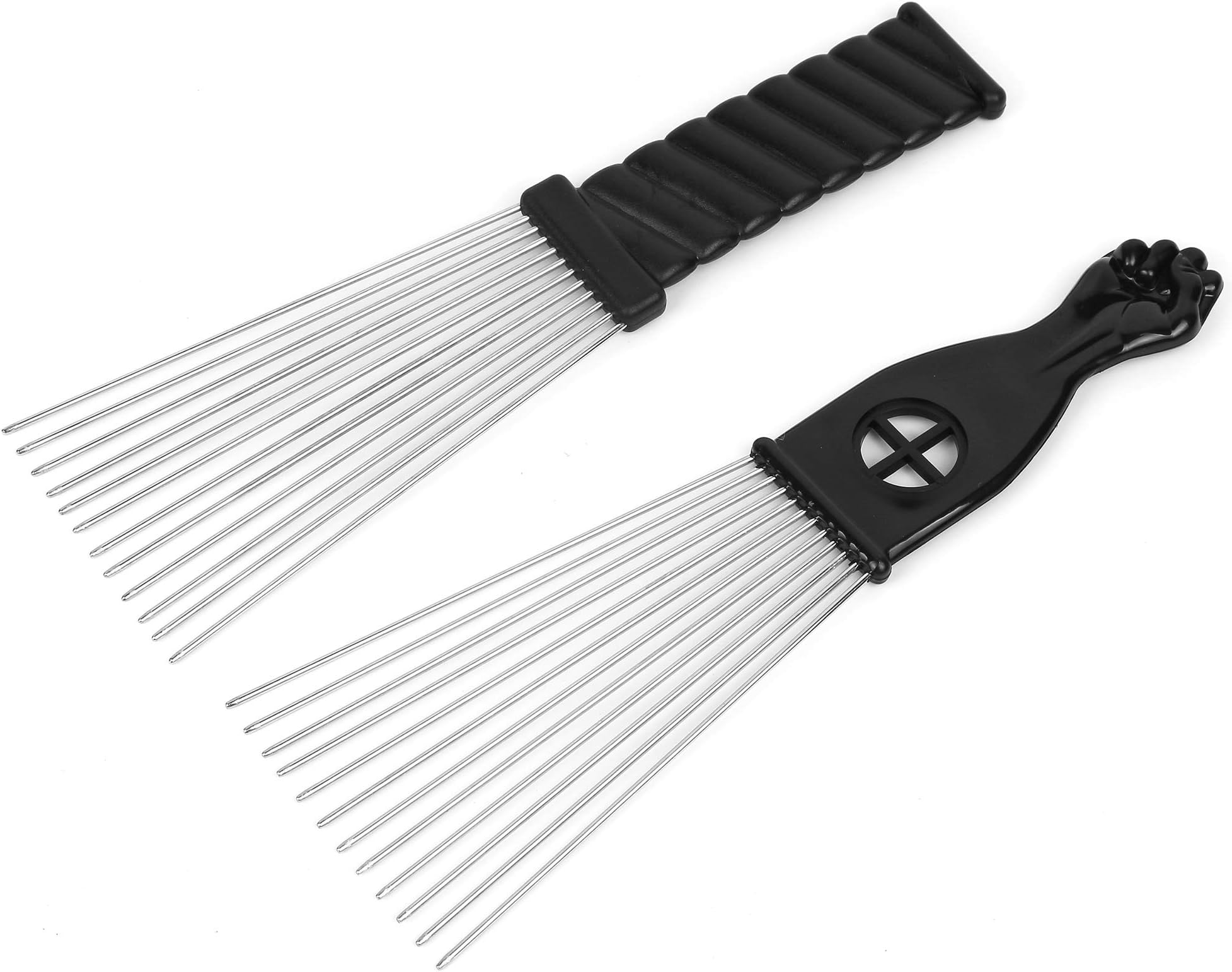 Amazon.com : Folansy Afro Comb Metal African American Pick Comb ...