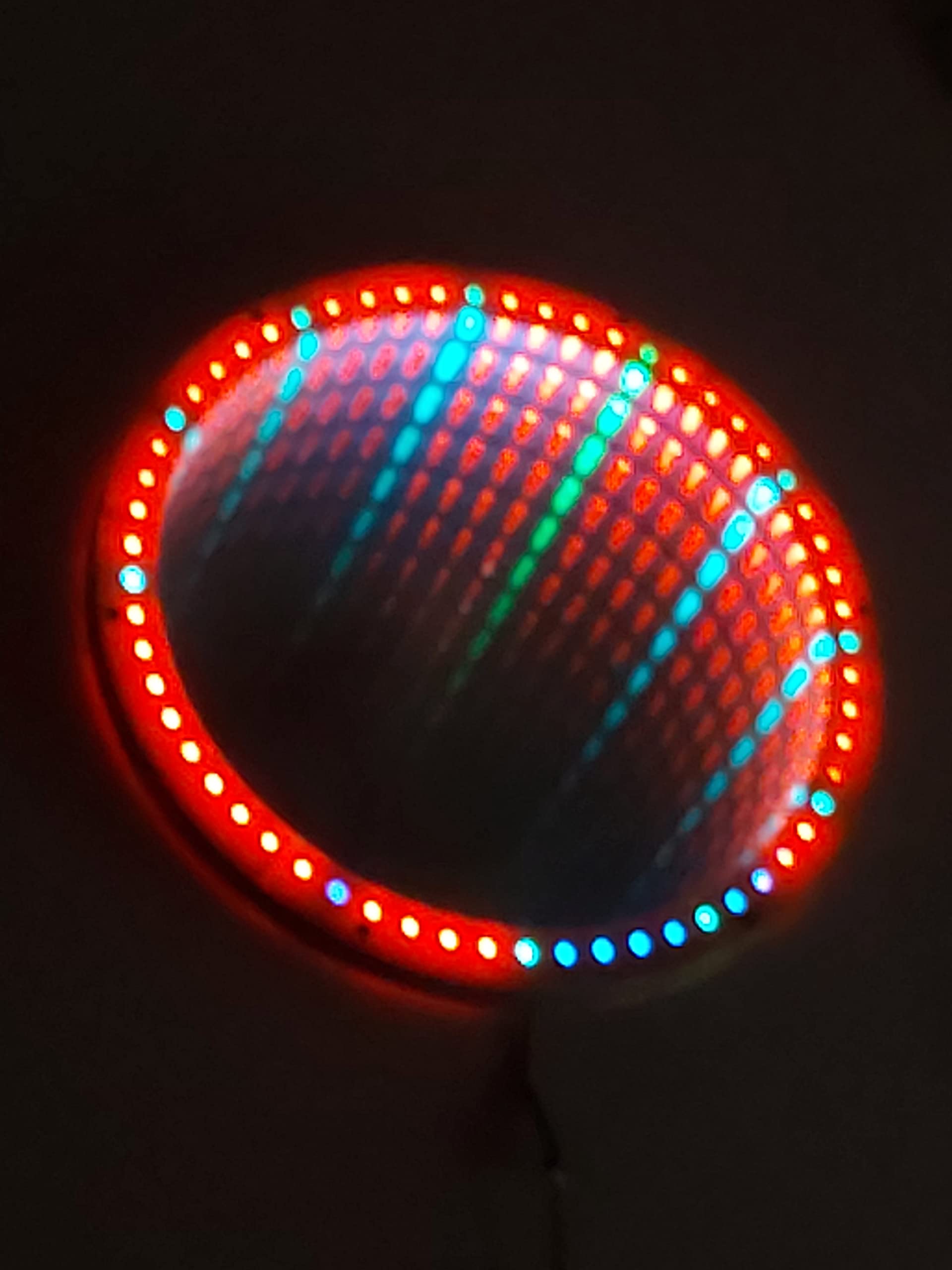 Buy Infinity Mirror, Magic Mirror, Neo Pixel Clock, neo Pixel Lights, RGB Light, Online at ...