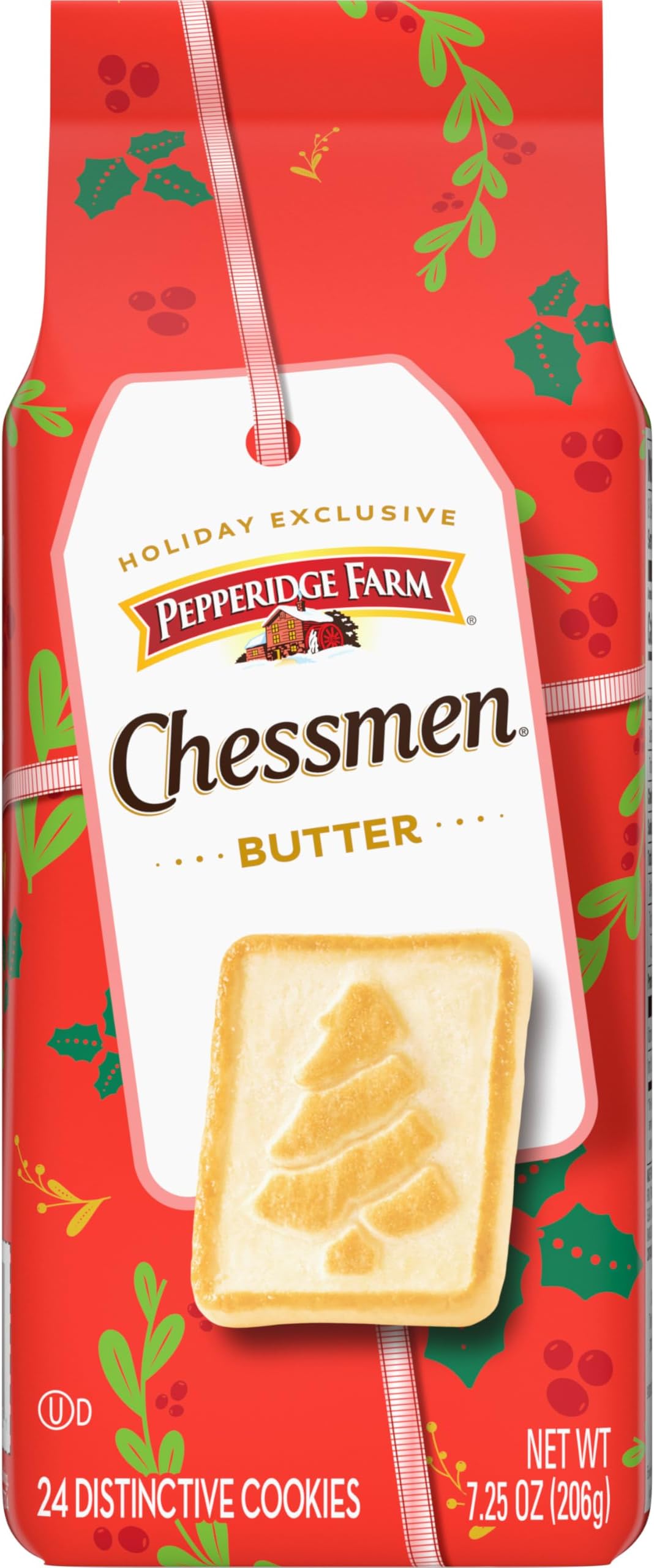 Amazon.com: Pepperidge Farm Chessmen Butter Cookies, 7.25 oz. Bag ...