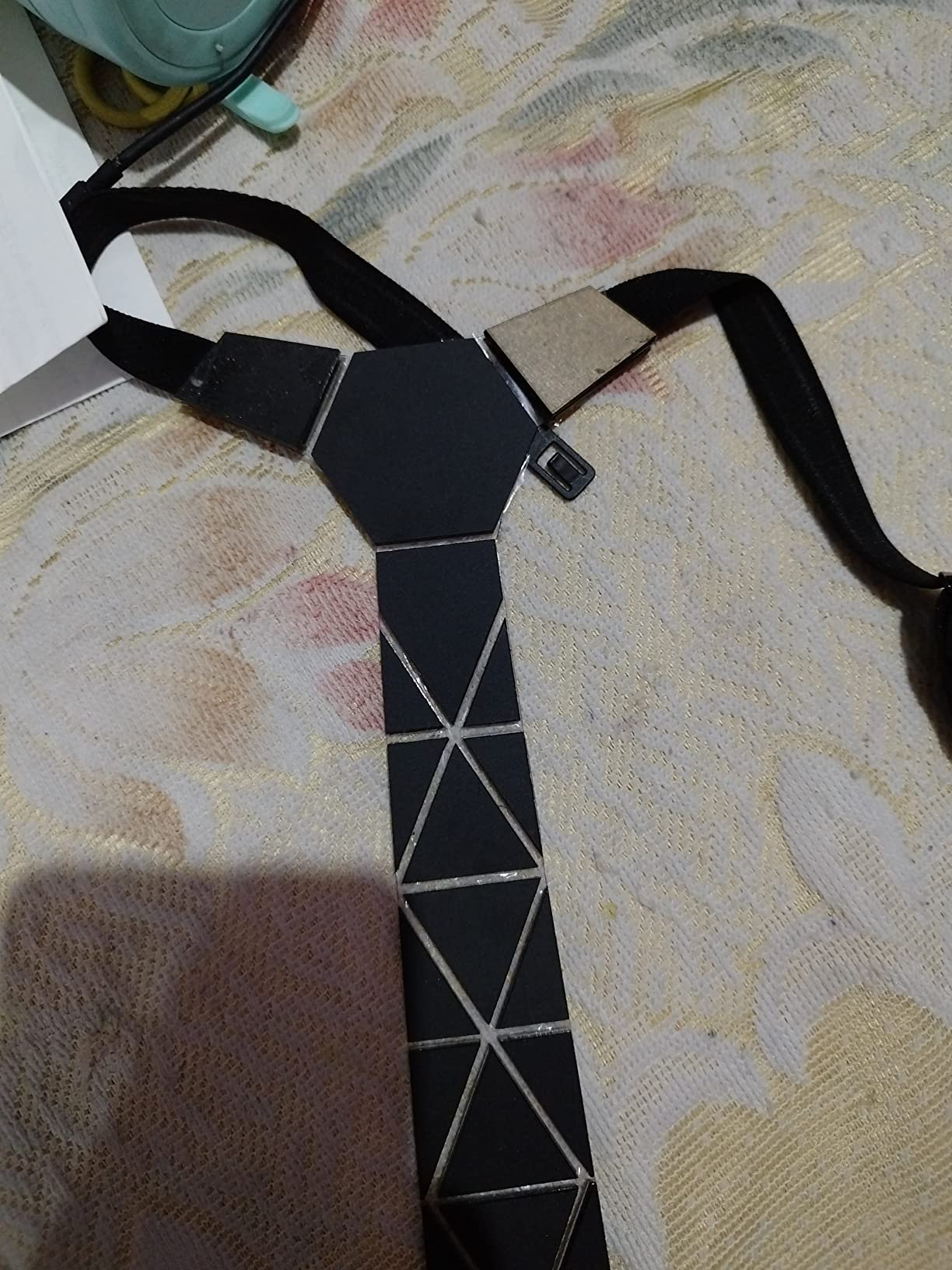 Buy Axlon Mirror Pre Tied Reversible Metallic Mirror Tie Pocket Square ...