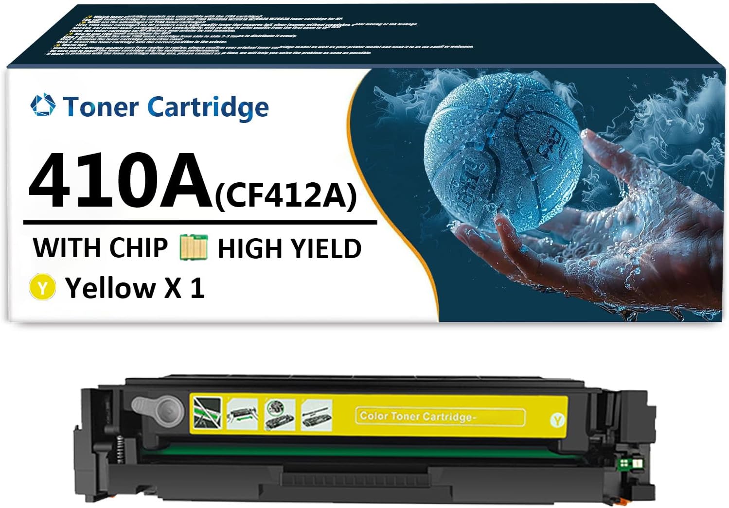 Amazon.com: ADFZAT 410A Toner Cartridge Replacement for HP 410A CF410A ...