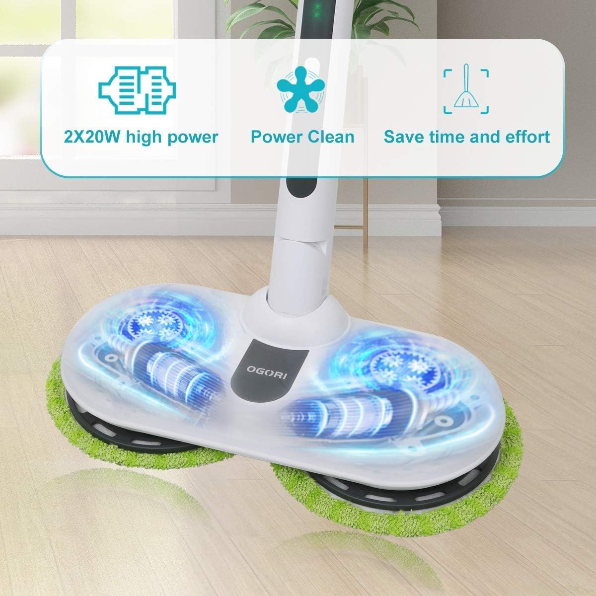 OGORI Cordless Mini Electric Mop User Manual