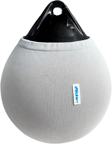 Amazon.com: TBUEX Boat Fender Cover for Round Buoy – Stretchable Knit ...
