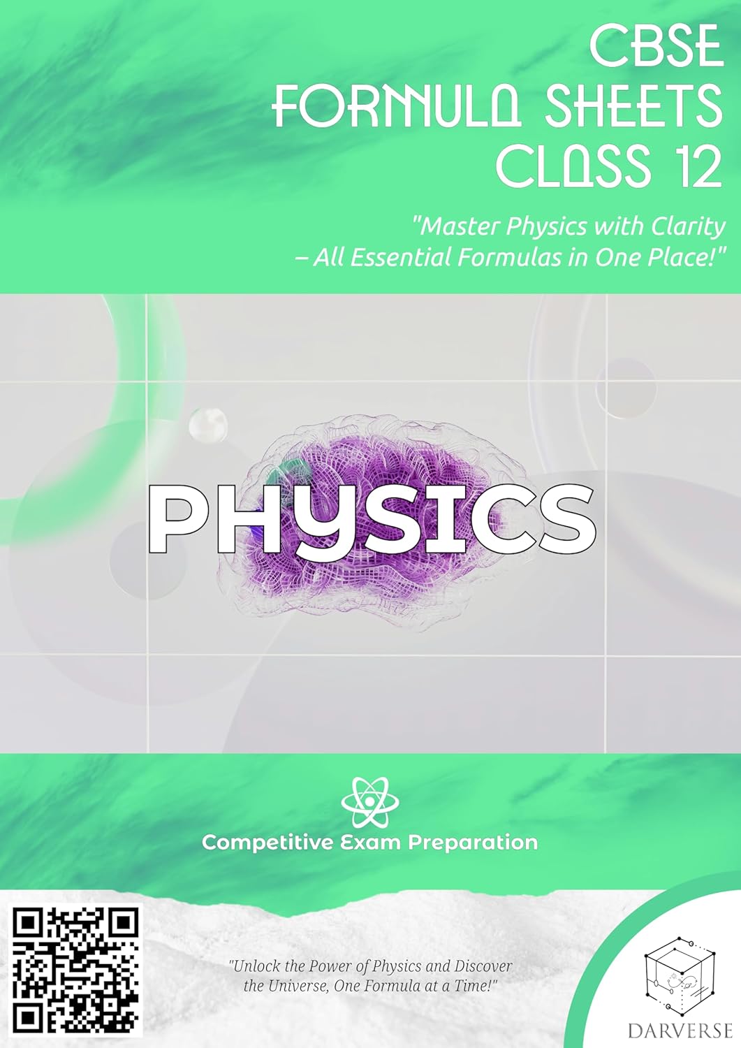 DARVERSE CBSE Class 12 Physics Formula Sheets | All Key Concepts and ...