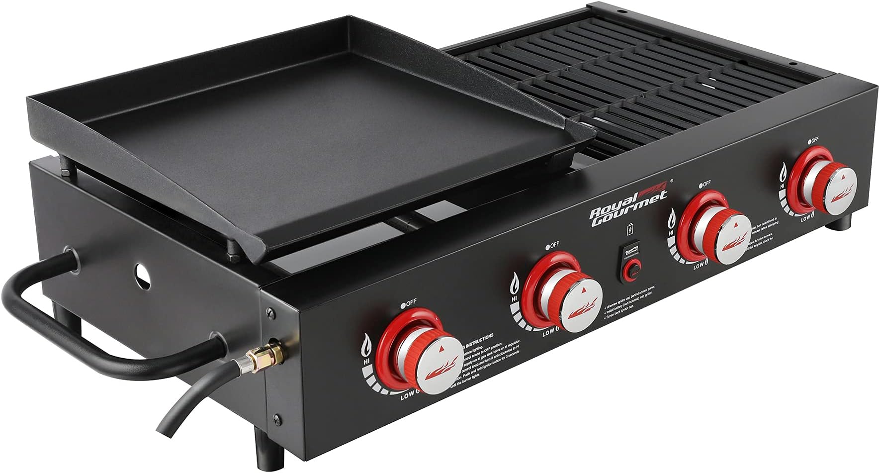 Amazon.com: Blackstone 2364 12” x 14” Camping Griddle with Side Burner ...