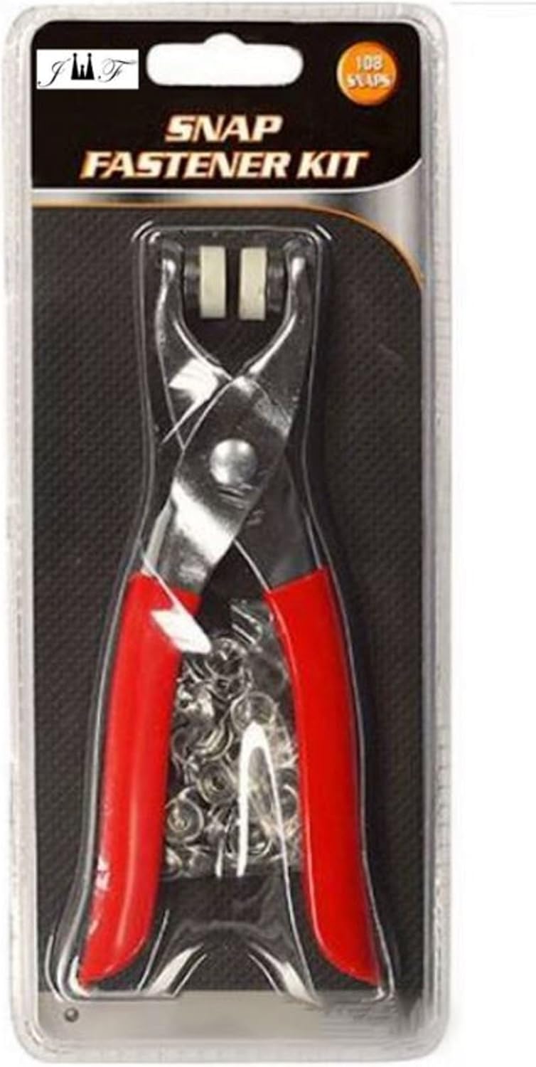 Amazon.com: Snap Fastener Tool - with 108 Snaps Designed for Setting ...
