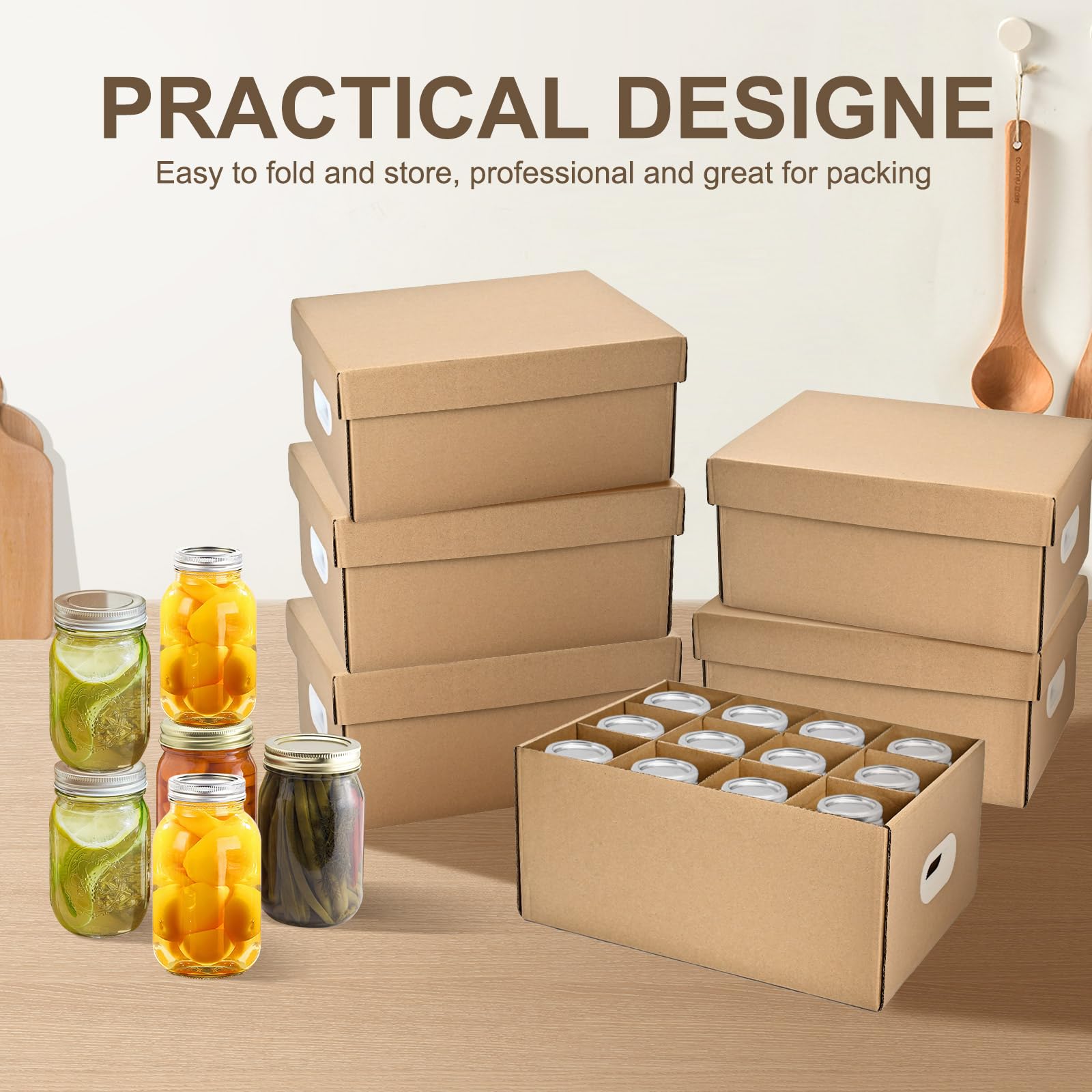 Canning Jar Storage Boxes Amazon.com: JarMax 32 Oz Quart Mason Jar